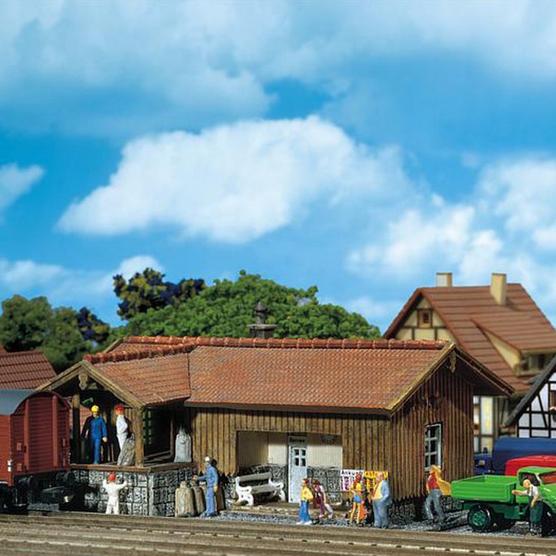 Hangar à marchandises N FALLER 212105 modelisme ferroviaire neuf FALLER