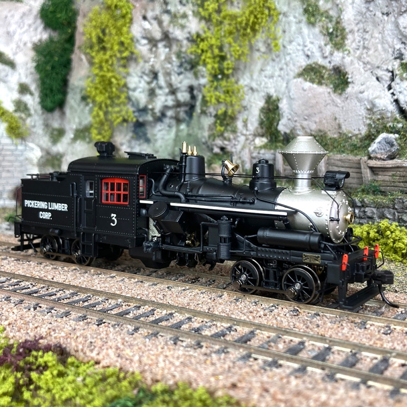 Locomotive vapeur Heisler "PLC" 3 US, Ep III - RIVAROSSI HR2881S - HO 1/87