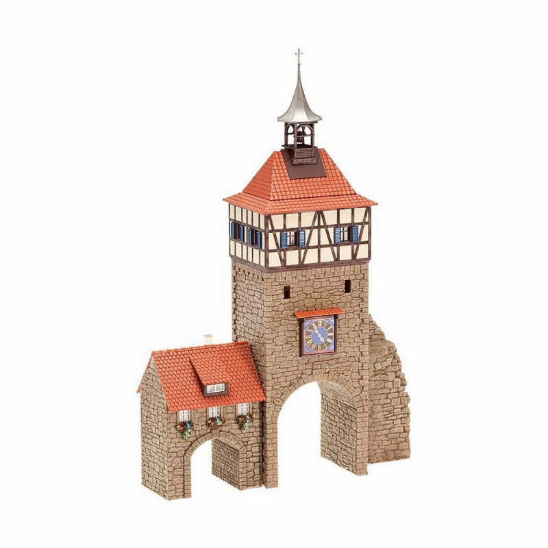 Porte de ville HO FALLER 130406 modelisme ferroviaire diorama neuf FALLER