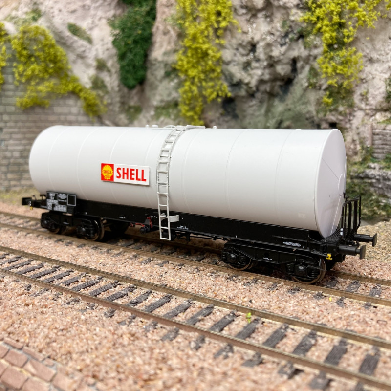 Wagon citerne Fauvet-Girel bogie Y 23 "SHELL" Sncf - REE WB660