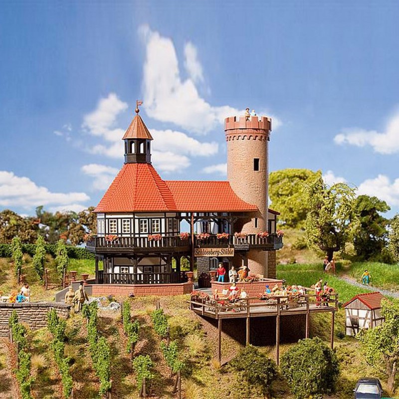 Hotel restaurant HO FALLER 130391 modelisme ferroviaire diorama neuf FALLER