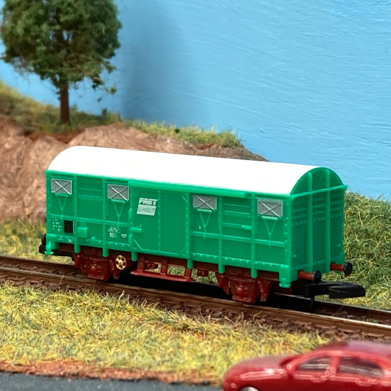 Wagon pour le modélisme ferroviaire | échelle Z 1/220