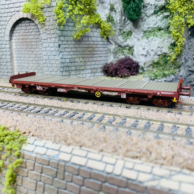 Wagon plat à ranchers Rgs, MAV, Ep V et VI - ROCO 77684