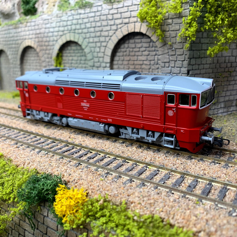 Locomotive diesel T 478.3089, CSD, Digital Son, Ep IV - ROCO 71021 - HO ...