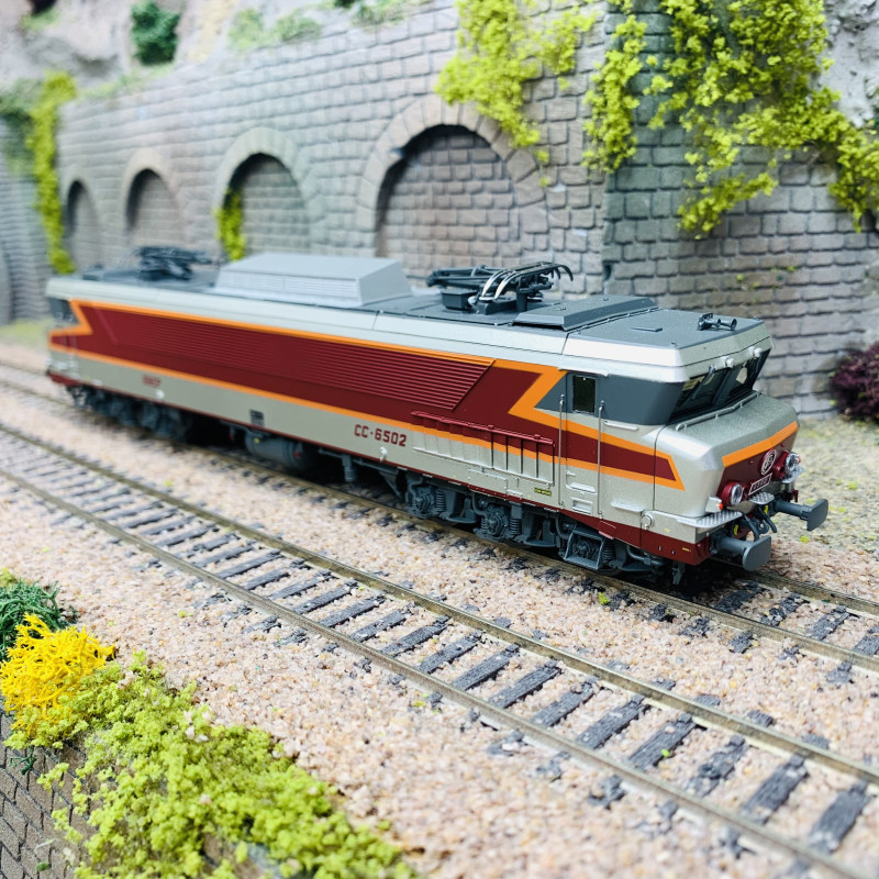 Locomotive CC6502 livrée Arzens origine, SNCF, Ep VI - HO 1/87 ...