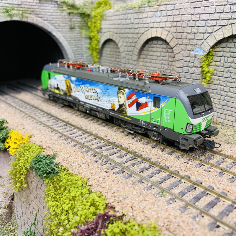 Locomotive électrique 193 691-3 "Bertha Von Suttner", SETG, Ep VI ...