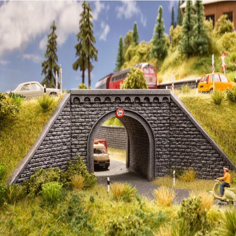 1 entrée de tunnel passage routier Noch 58292 ho modélisme ferroviaire