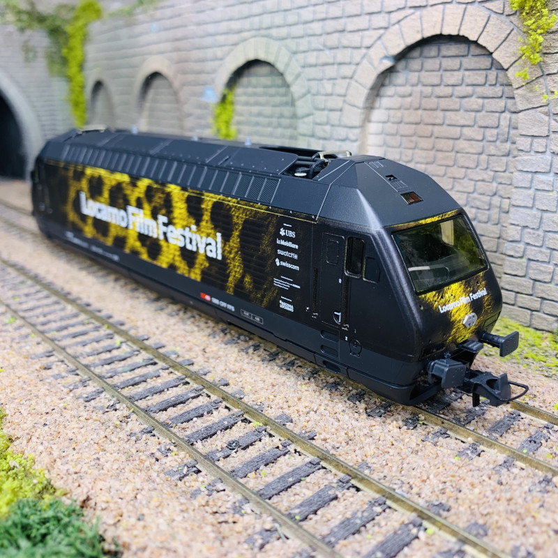 Locomotive électrique Re 460 072-2 «Locarno», CFF, Ep VI, Digital son ...