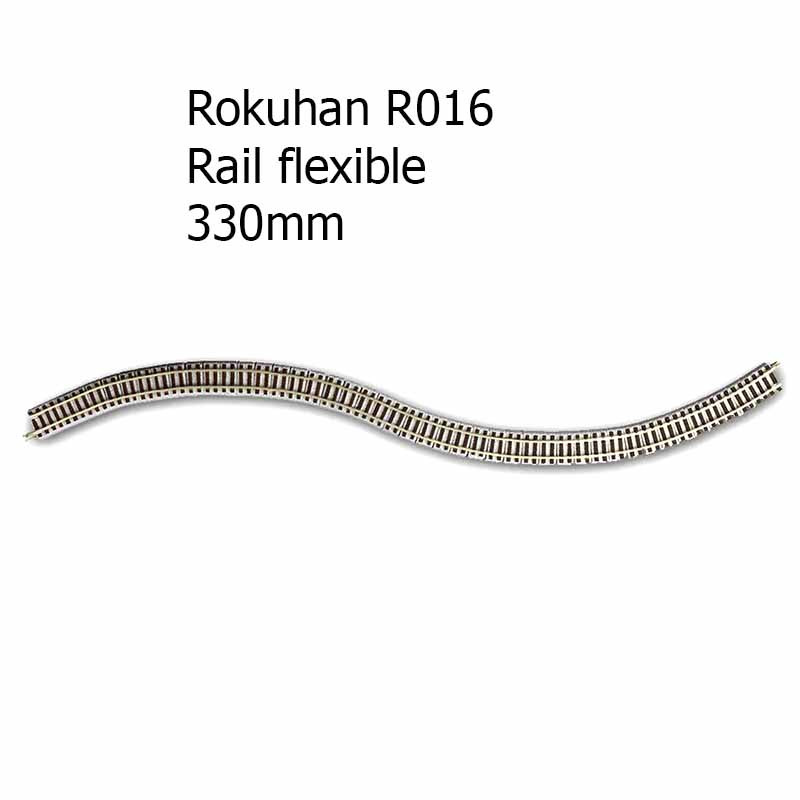 Rail flexible avec ballast, 330 mm - ROKUHAN R016 (7297016)
