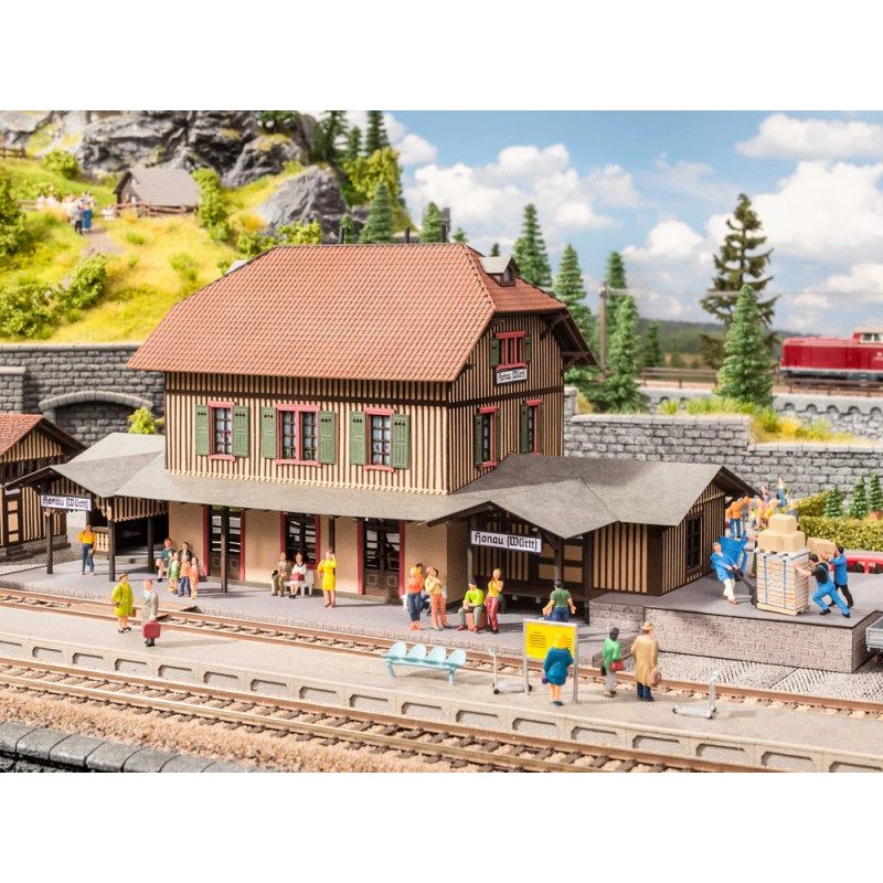 Gare et construction ferroviaire | échelle HO 1/87