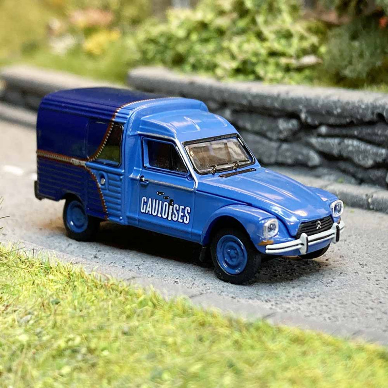 Citroën Acadiane Zip, bleu, "Gauloise" - BREKINA 14282