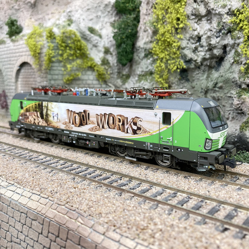Locomotive électrique Vectron 193 692-1 "Wood Works", STEG - ROCO 7510034