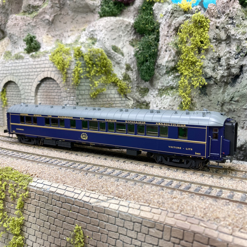 Voiture lits 3431, WL SG, livrée 1956 "OSE", CIWL - LSMODELS 49141