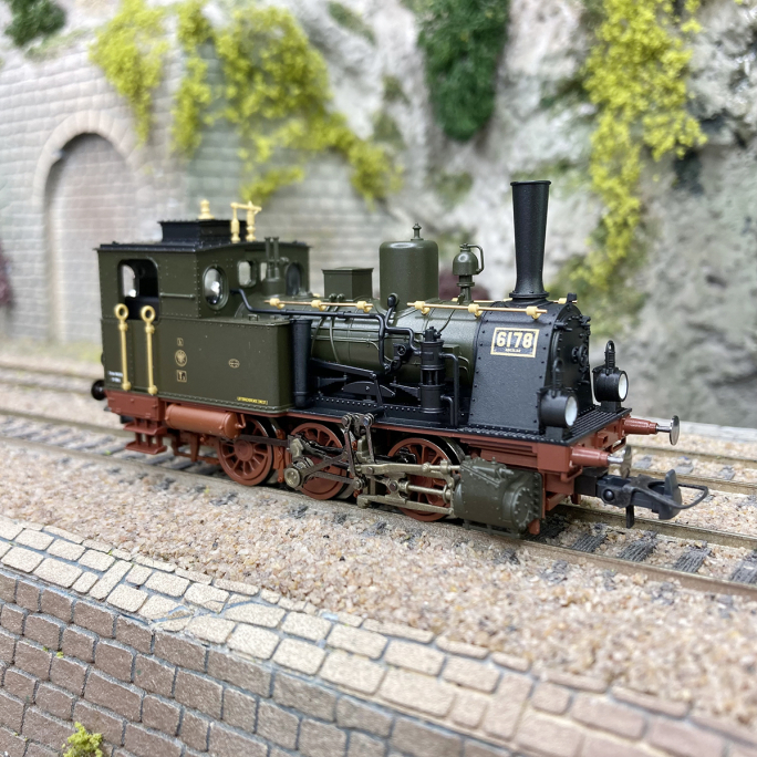 Locomotive vapeur T3, 6179, "Cassel", KPEV - ROCO 70035B