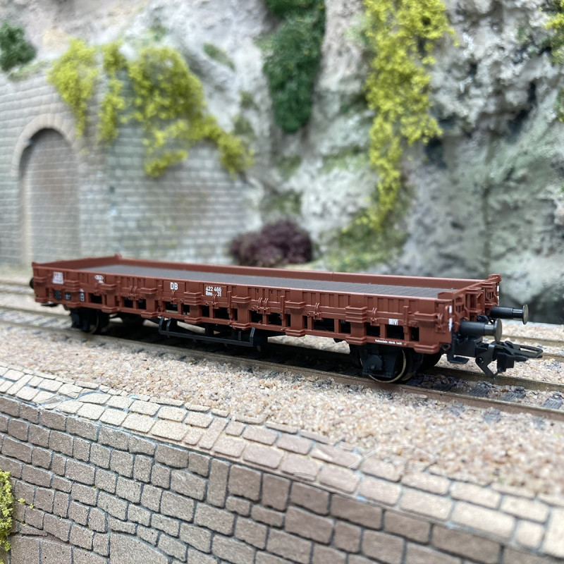 Wagon Plat à ranchers Rms 31, rebords bas, DB - MARKLIN 46660