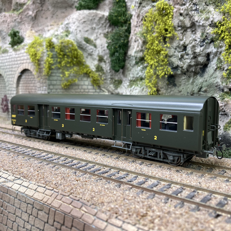 Voiture Romilly, B9 1/2tz, 2CL, SNCF - EPM E413307