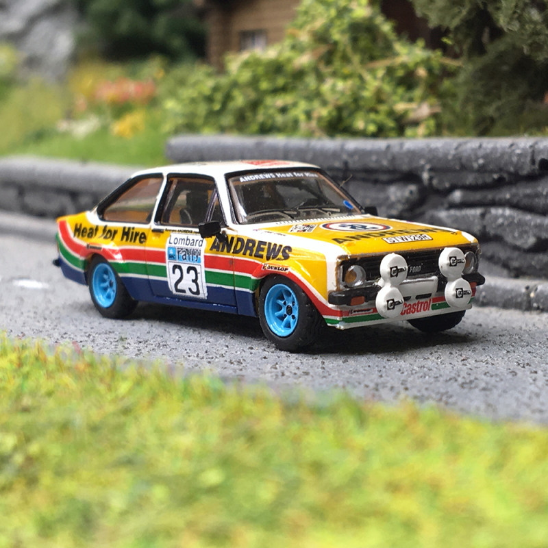 Ford Escort "RAC 1977" RS 1800 N°23, Blanc & Jaune - BREKINA 19585 - HO ...