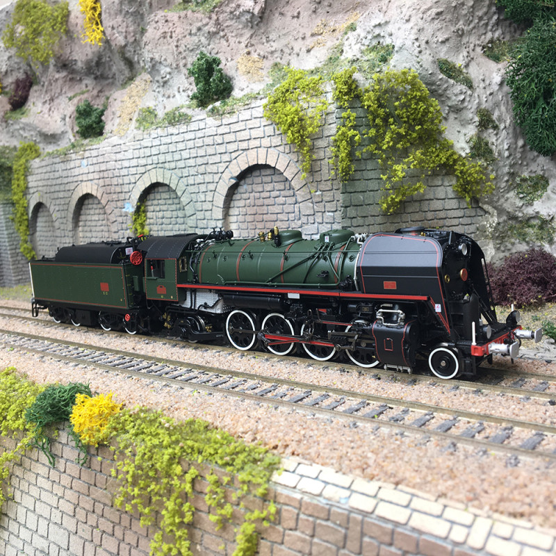Locomotive vapeur pour le modelisme ferroviaire | échelle HO 1/87
