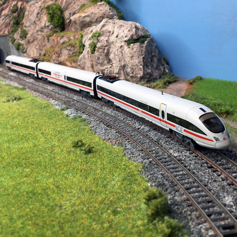 3 pièces Automotrice électrique ICE-T - Fleischmann 7760006 - N 1/160