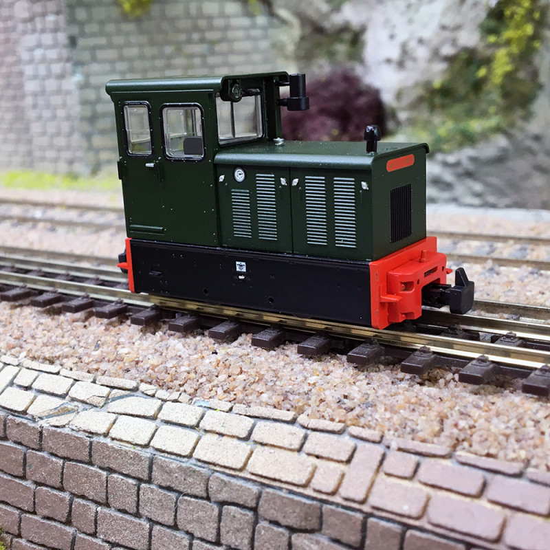 Locomotive diesel Baguley Drewry - Bachmann 392026 - HOe 1/76, 009