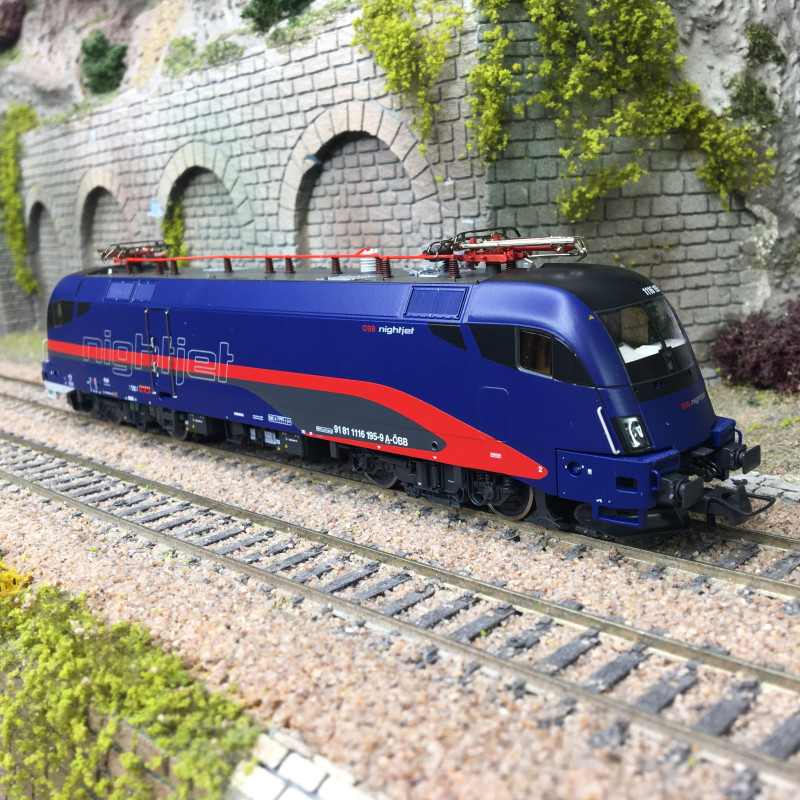 Locomotive électrique Nightjet, ÖBB, Ep. VI - ROCO 70495 - HO 1/87