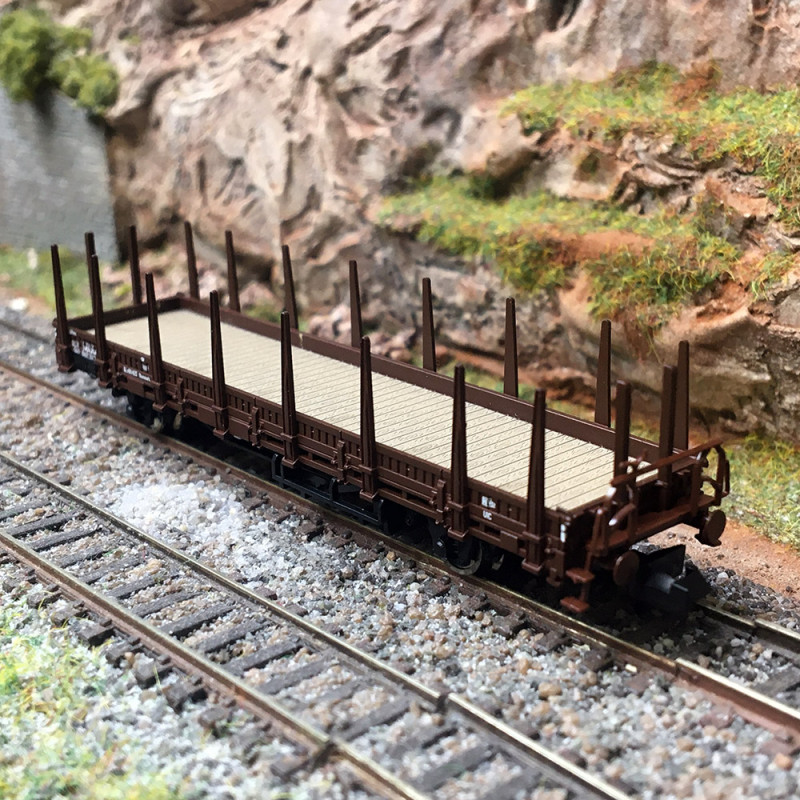 Wagon à ranchers enfichables Kbs, DSB - FLEISCHMANN 825741 - N 1/160