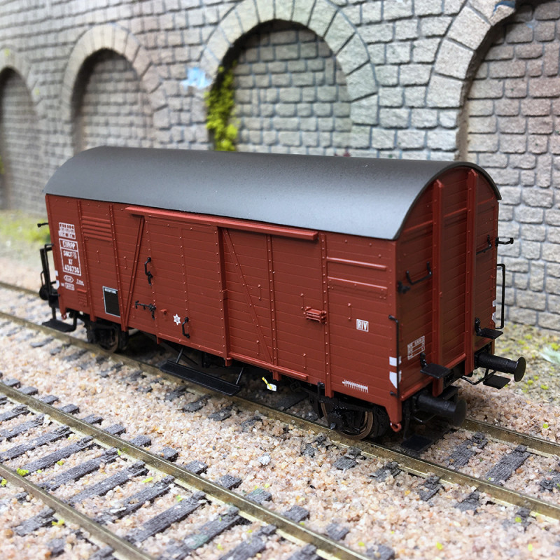 Wagon couvert Kf, SNCF, Ep. III - BRAWA 50750 - HO 1/87