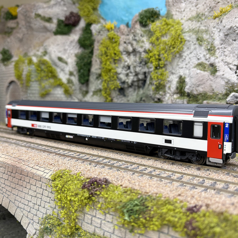 Voiture Bpm EC, 2CL, Farbgebung 2022, SBB CFF FFS - LSMODELS 47381