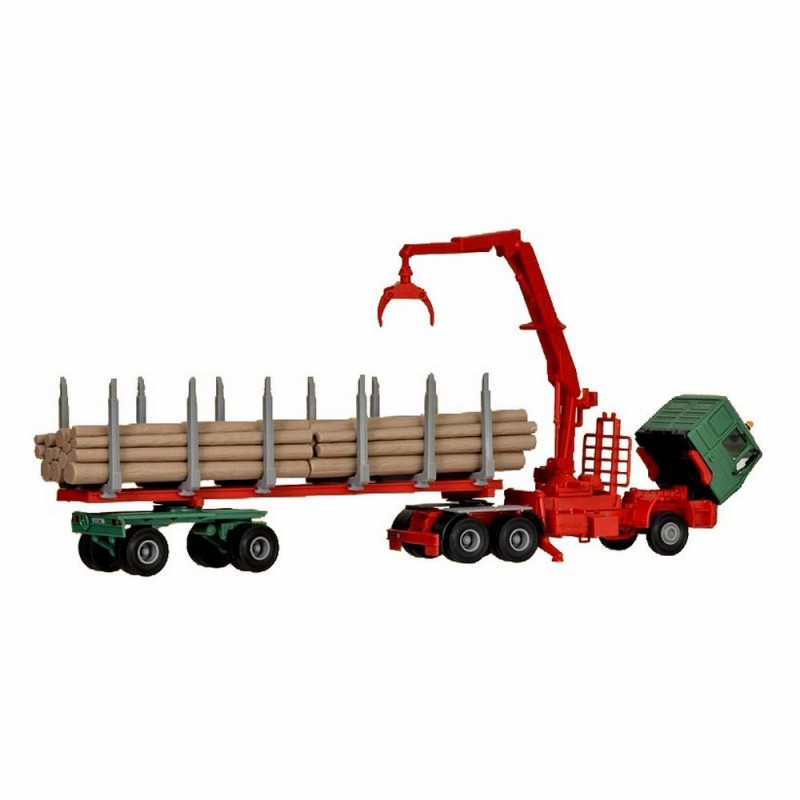 Camion Man grumier avec bois KIBRI 12271 modélisme ferroviaire
