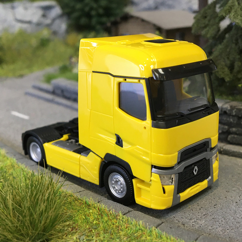 Renault T facelift tracteur routier, jaune - HERPA 315081-002 - HO 1/87
