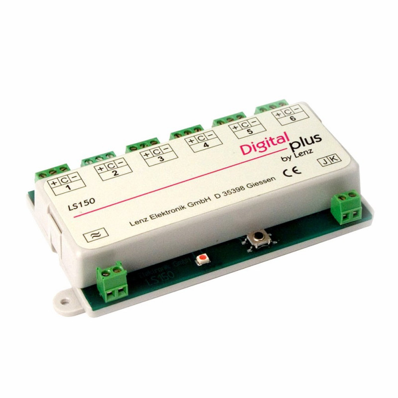 Module décodeur pour le fonctionnement 6 aiguillages LENZ 11150