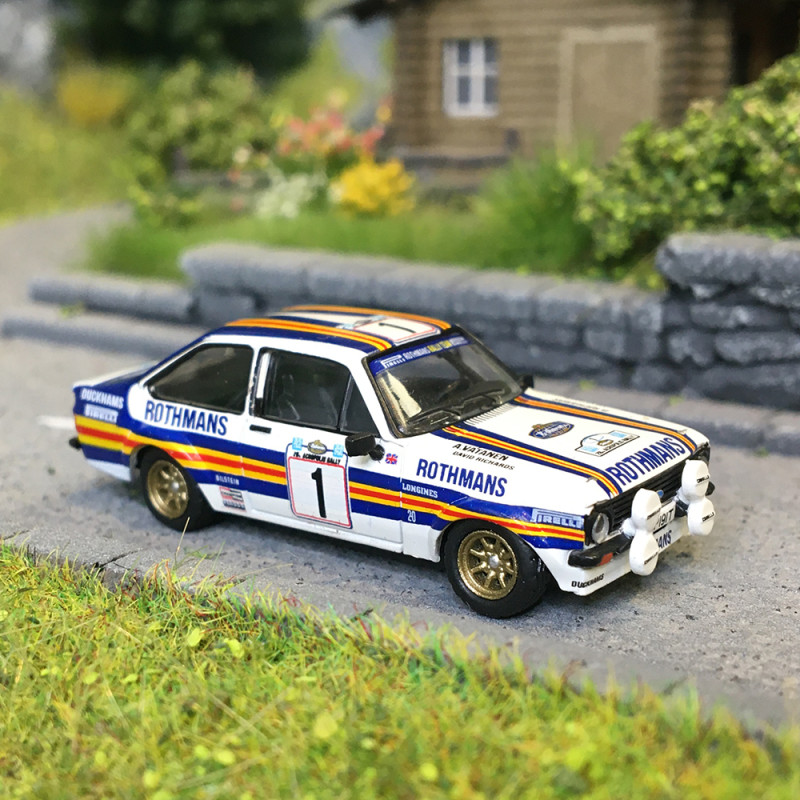 Ford Escort RS 1800, n°1, Acropolis rally 1981, Ari Vatanen, David ...