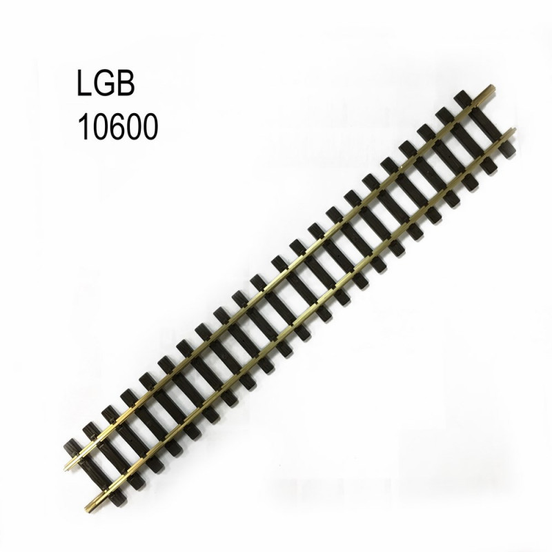 Rail droit 600mm G LGB 10600 1/28 modelisme ferroviaire
