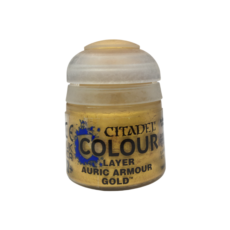 Peinture Layer Auric Armour Gold, 12ml, Citadel 22-62