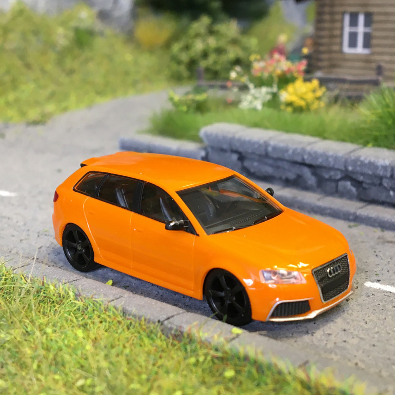 Audi RS3 Sportback, orange, 2012 - HERPA 024877-005 - HO 1/87