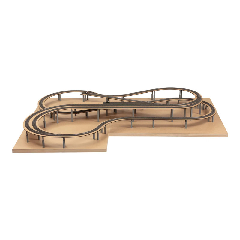 Kit de circuit ferroviaire, easy TRACK, St Andreas - NOCH 53620 - HO 1/87