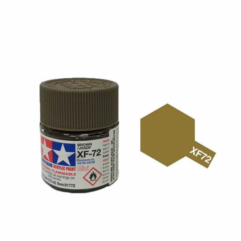 Brun JGSDF mat pot de 10ml-TAMIYA XF72
