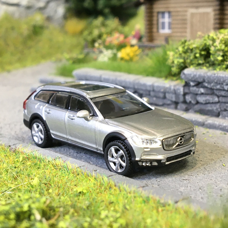 MicroCity, Volvo V90, silver, 2017 - HERPA 87MC000019 - HO 1/87
