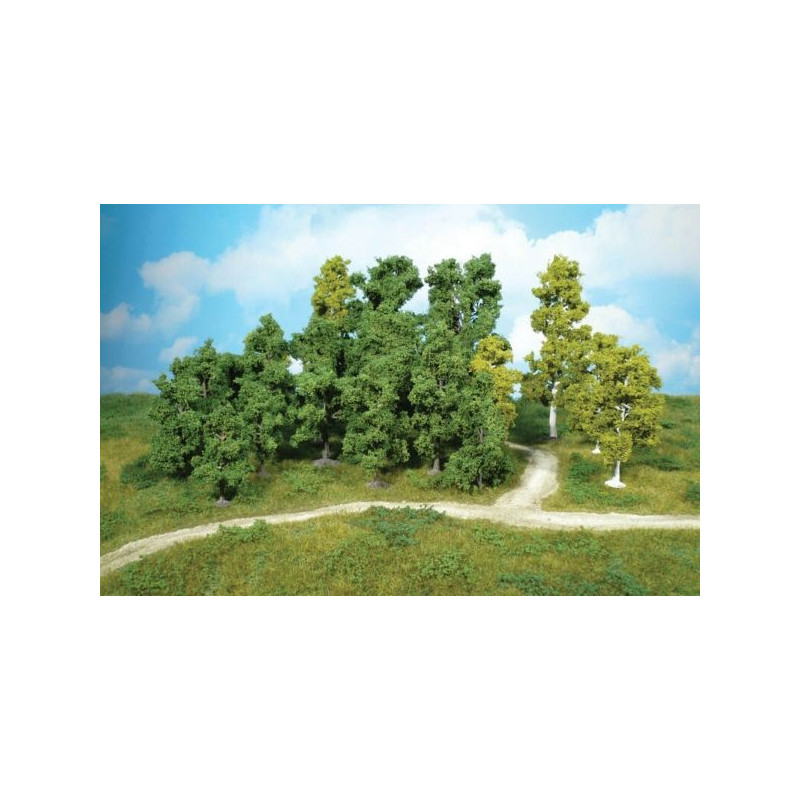 14 Arbres, 9-18cm - HEKI 1952 - HO, TT