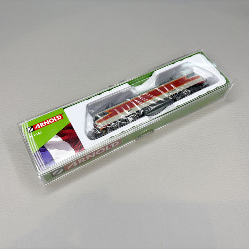 Locomotive électrique CC 21002, "livrée béton, logo Beffara", SNCF ...