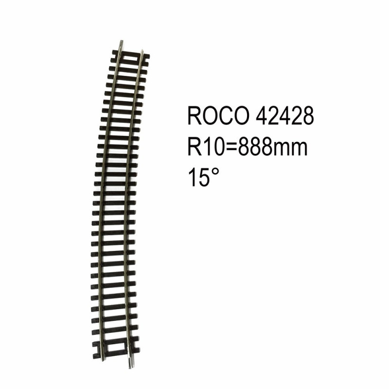 Rail Roco Line voie sans ballast code 83 Roco