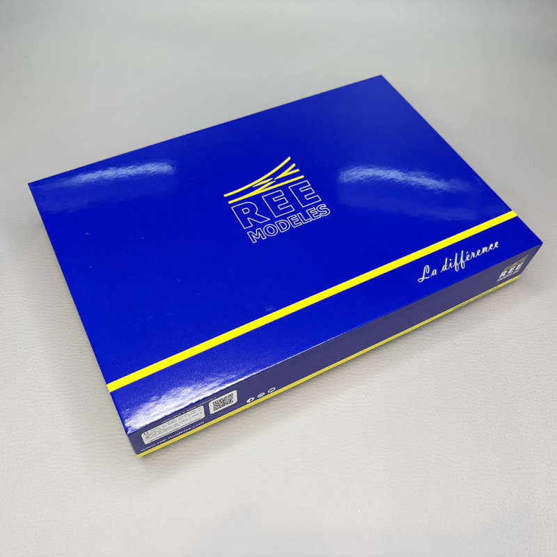 Coffret de 3 wagons trémies EX Type 1 « EURO CARGO RAIL », ECR - REE ...