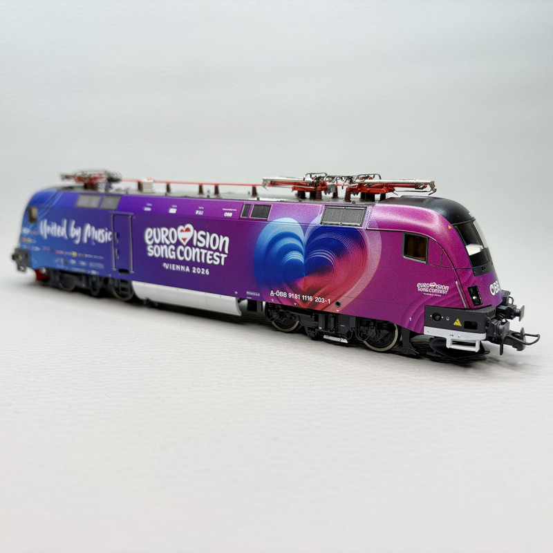 ROCO 7500240 - Locomotive 1116 203-1 Eurovision Song Contest 2026 ÖBB ...