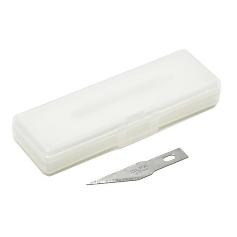 5 lames type "scalpel" pour couteau-stylet Tamiya 74099 pour modélisme