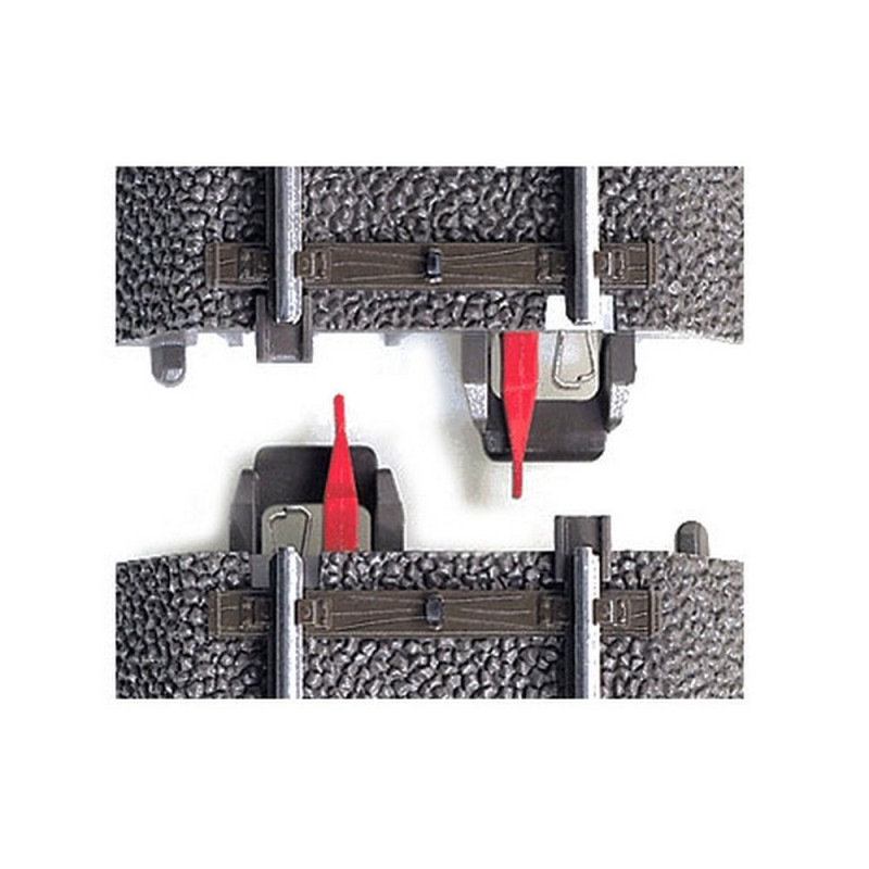 Rail Marklin voie type C système 3 rails en HO