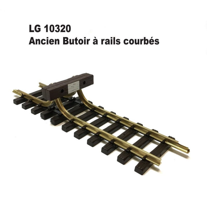 Ancien butoir à rails courbés G 1/22.5 LGB 10320