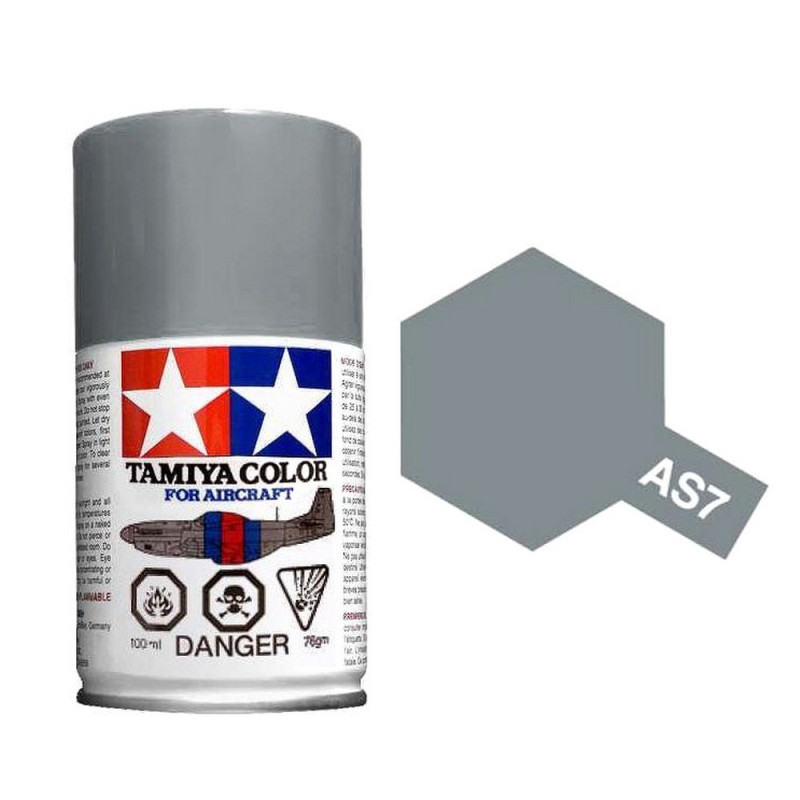 Gris Neutre (USAF) Spray de 100ml-TAMIYA AS7 modelisme
