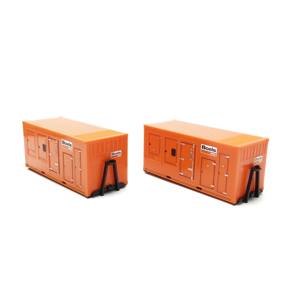 2 Containers 20" BOELS-HO 1/87-HERPA 76890 modélisme