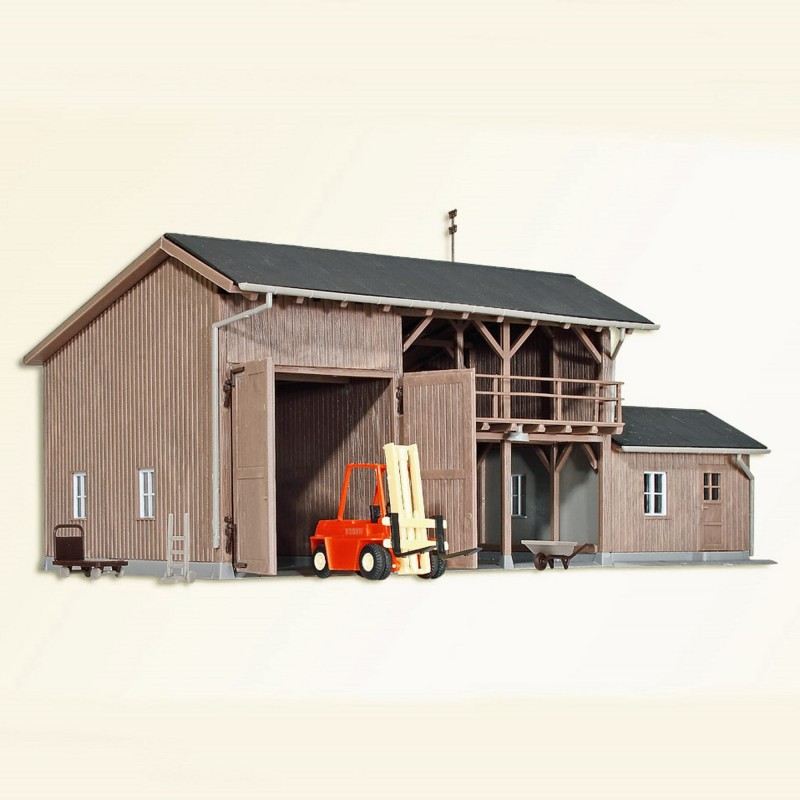 Hangar HO KIBRI 39815 modelisme ferroviaire diorama neuf KIBRI